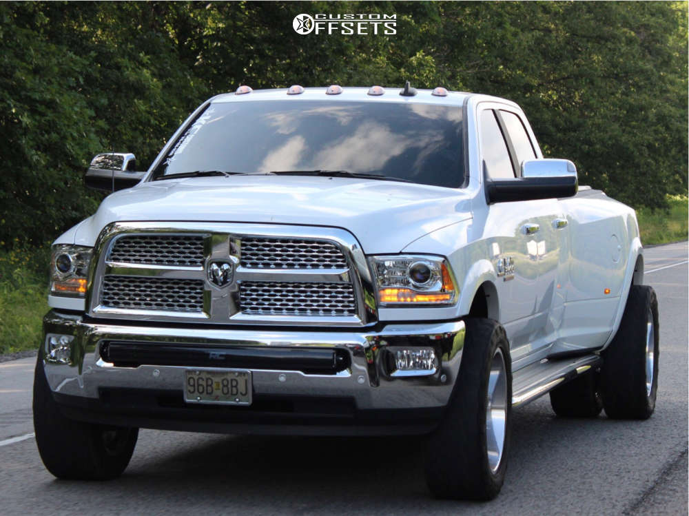 2018 Ram 3500 with 22x10 -25 Fuel Forged Ff45 and 285/55R22 Nitto Trail ...