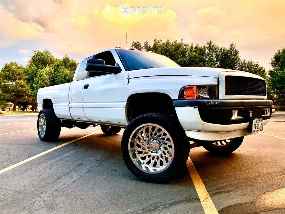 2002 Dodge Ram 2500 with 22x12 -51 Cali Offroad Switchback and 355 ...