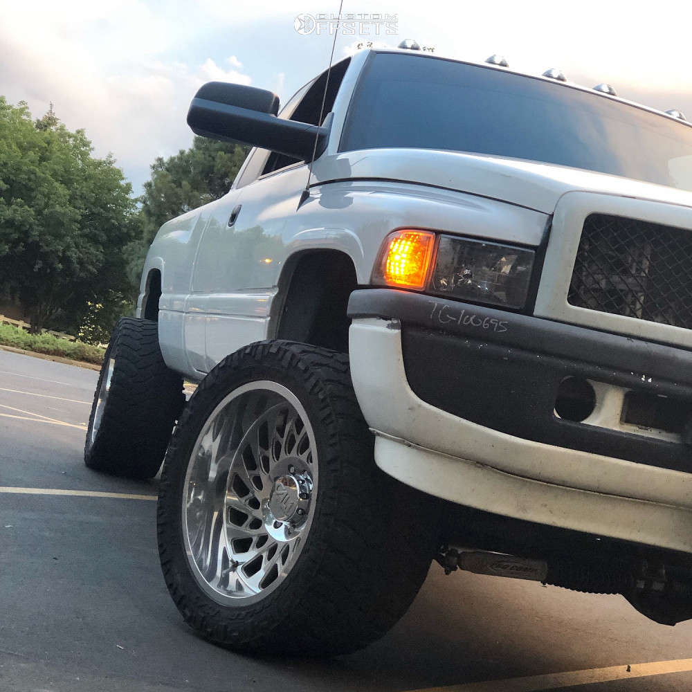 2002 Dodge Ram 2500 with 22x12 -51 Cali Offroad Switchback and 355 ...