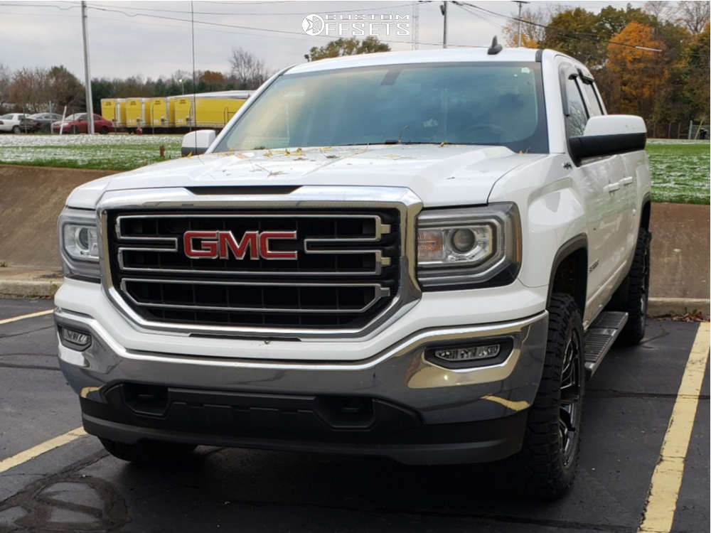 2016 GMC Sierra 1500 with 20x9 0 XD Xd841 and 275/60R20 Goodyear ...