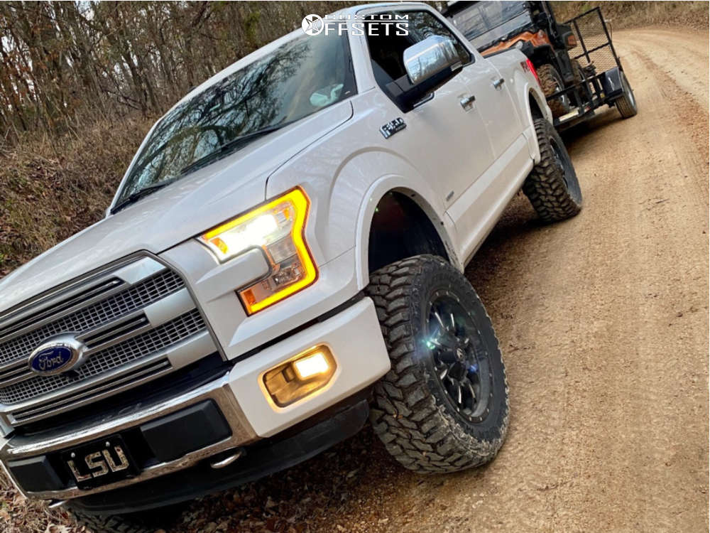 2016 Ford F-150 with 20x9 1 Fuel Krank and 35/12.5R20 Mastercraft ...