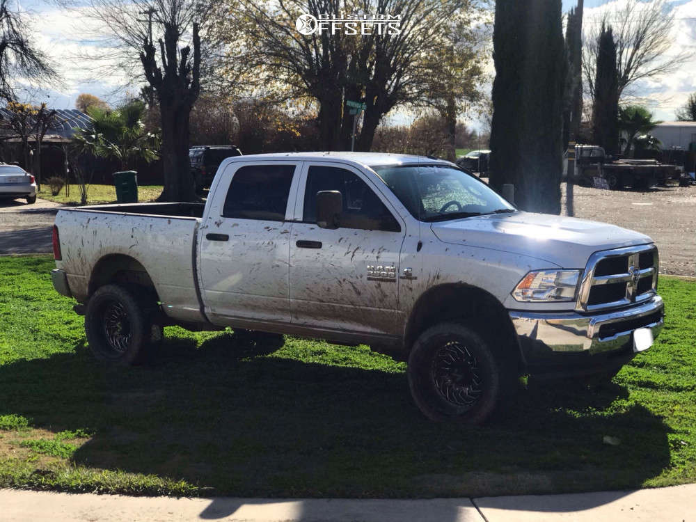 2018 Ram 2500 with 22x12 -51 ARKON OFF-ROAD Crown Series Victory and 33 ...