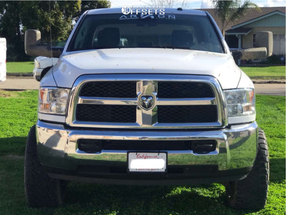 2018 Ram 2500 with 22x12 -51 ARKON OFF-ROAD Crown Series Victory and 33 ...