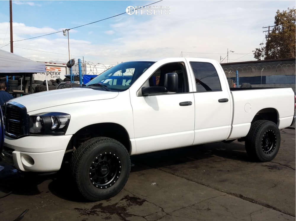 2009 Dodge Ram 2500 with 17x9 -12 Method The Standard and 285/70R17 ...