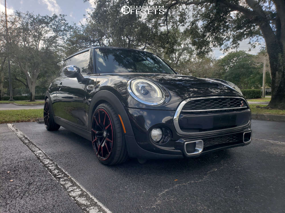 2016 Mini Cooper with 18x8 35 Shift Blade and 205/35R18 Federal ...