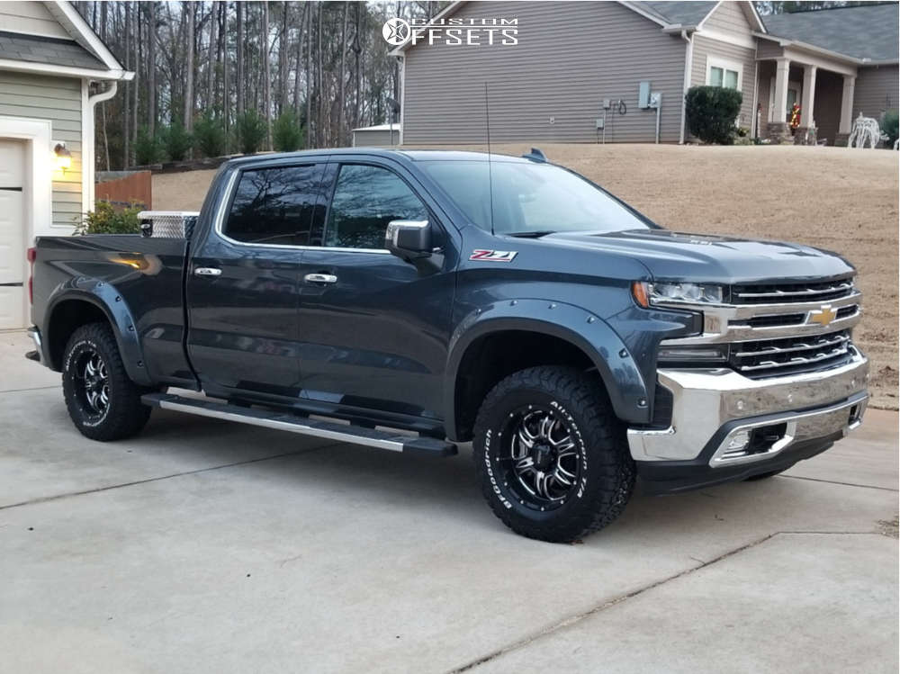 2019 Chevrolet Silverado 1500 with 18x9 18 Ultra Predator Ii and 285 ...