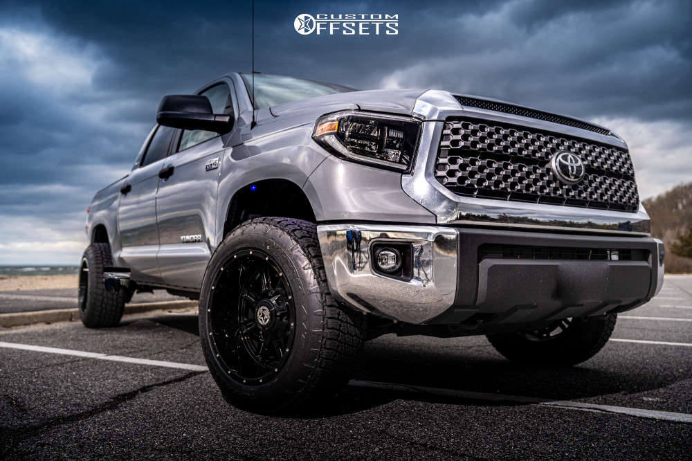 2019 Toyota Tundra with 20x12 -44 Anthem Off-Road Instigator and 275 ...