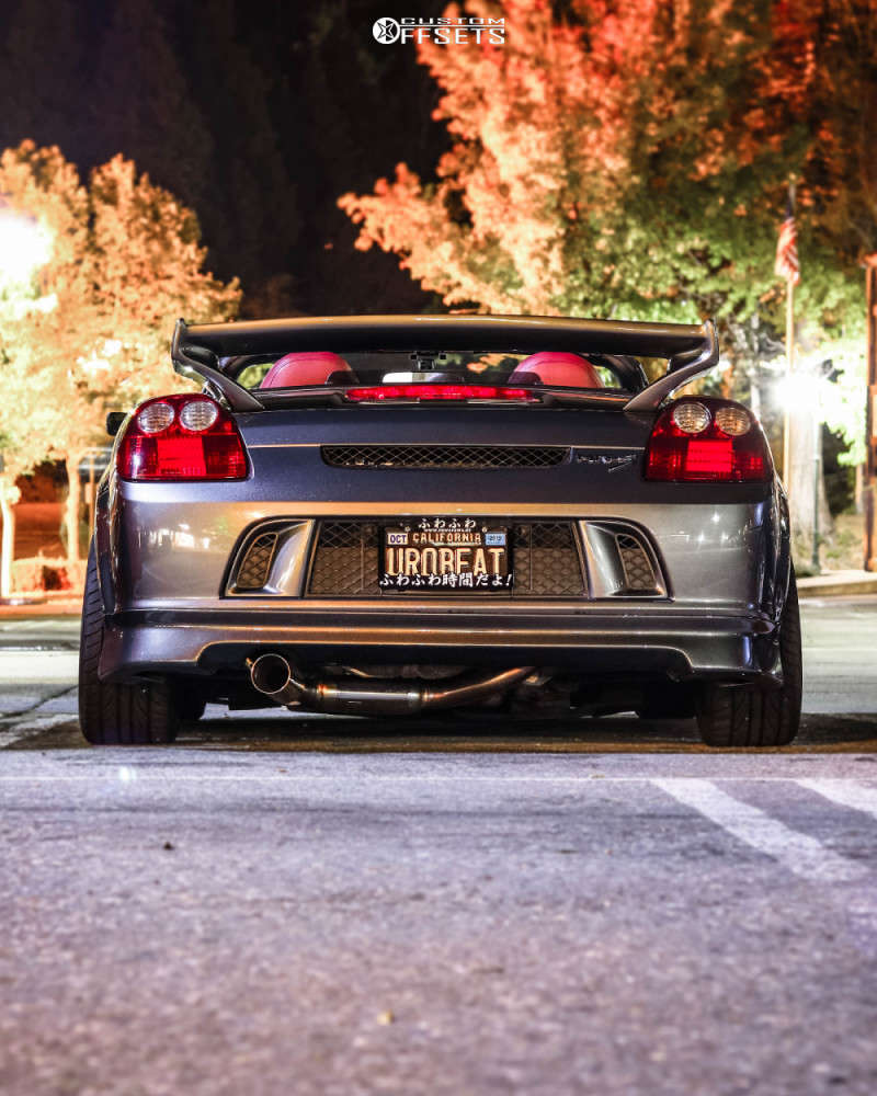 2004 Toyota MR2 Spyder with 15x7.5 25 Volk Te37v and 195/45R15 Toyo ...