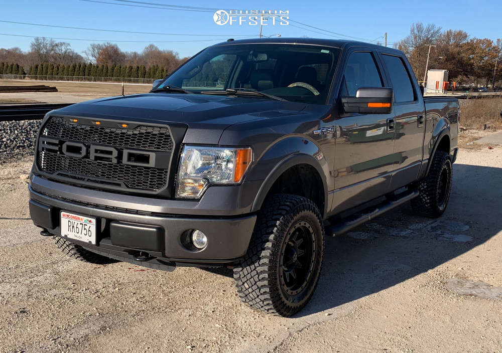 2010 Ford F-150 with 18x9 -12 Dirty Life Roadkill and 33/12.5R18 Atturo ...