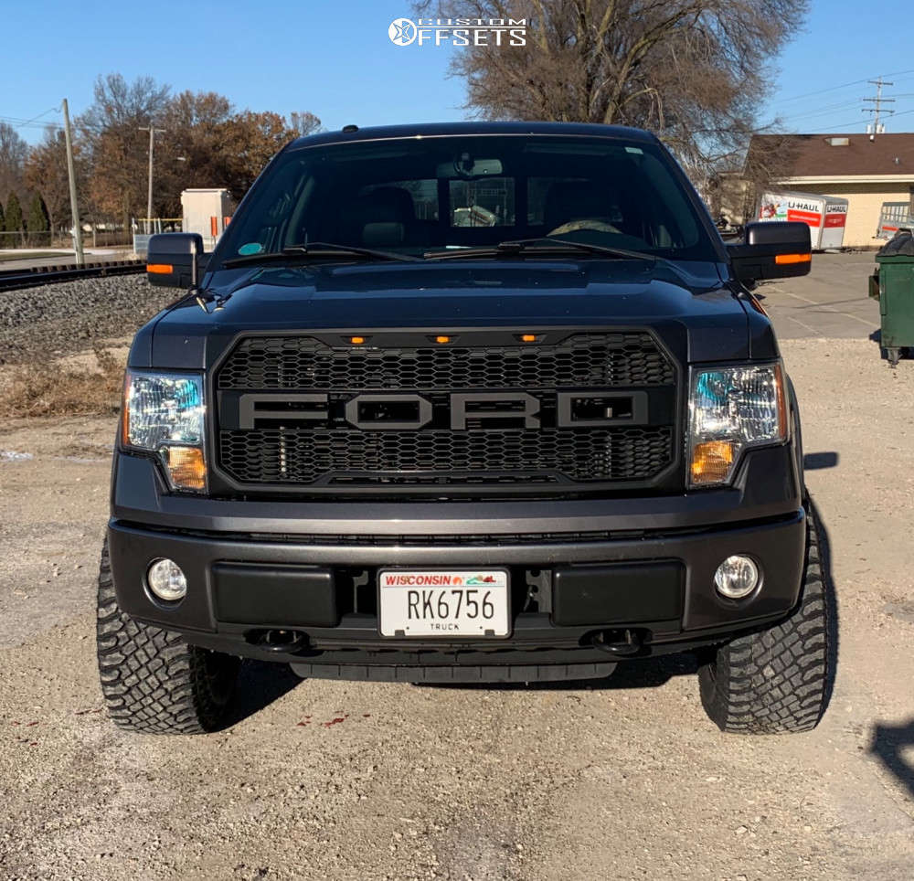 2010 Ford F-150 with 18x9 -12 Dirty Life Roadkill and 33/12.5R18 Atturo ...