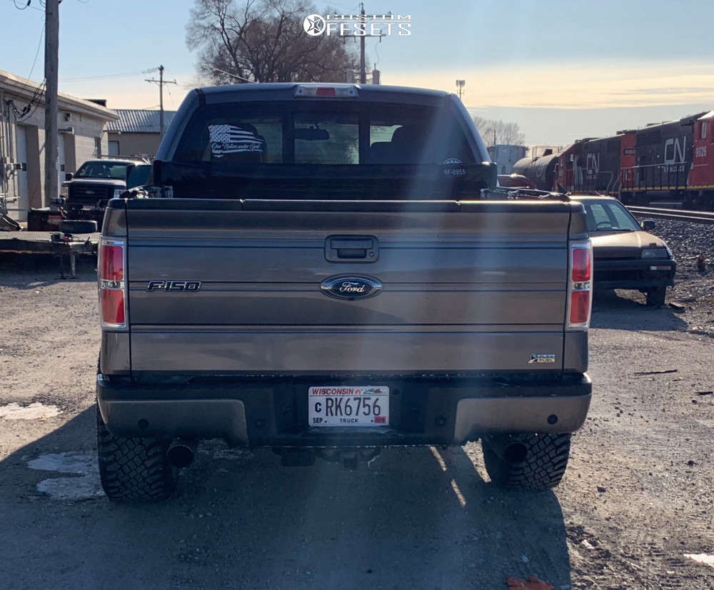 2010 Ford F-150 with 18x9 -12 Dirty Life Roadkill and 33/12.5R18 Atturo ...