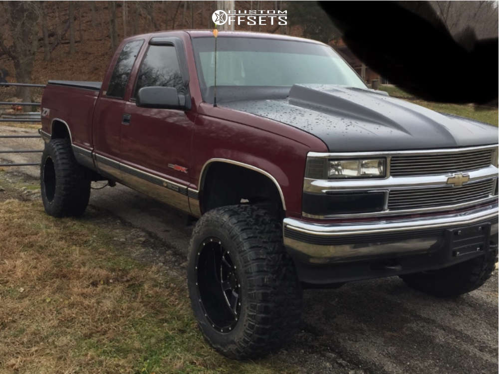 1996 Chevrolet K1500 with 20x12 -44 Gear Off-Road Big Block and 35/12 ...