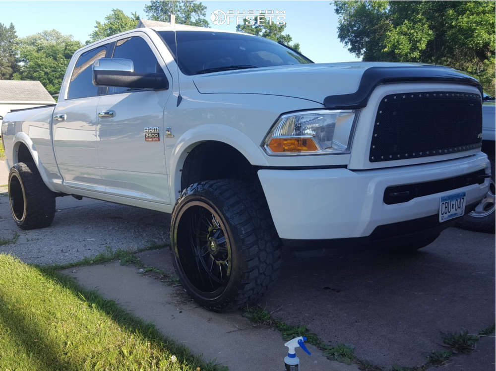 2010 Dodge Ram 2500 with 22x12 -44 RBP 74r and 33/12.5R22 RBP Repulsor ...