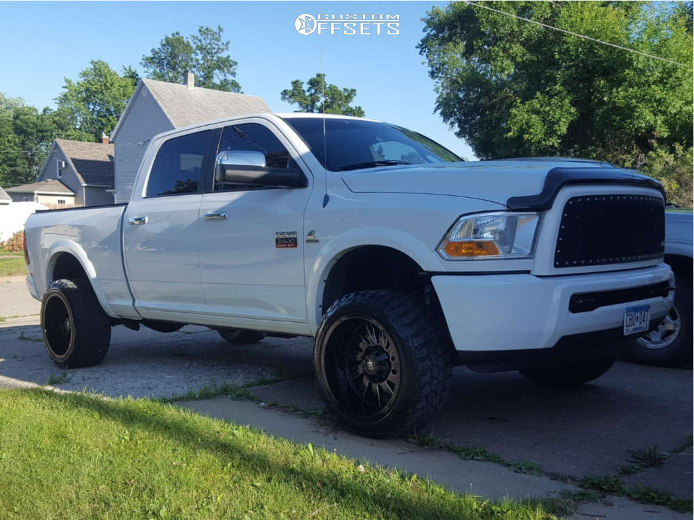 2010 Dodge Ram 2500 with 22x12 -44 RBP 74r and 33/12.5R22 RBP Repulsor ...
