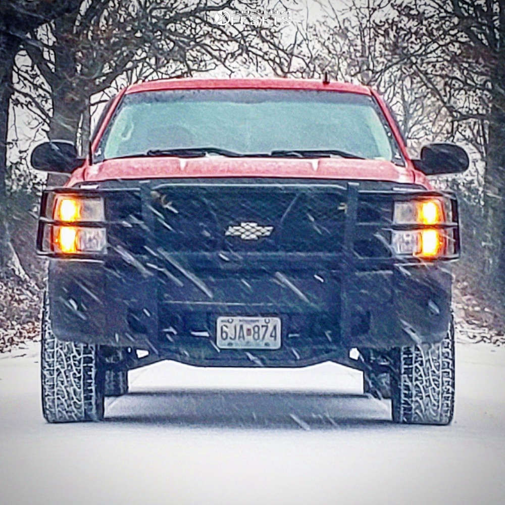 2008 Chevrolet Silverado 1500 with 20x10 -24 XF Offroad Xf-222 and 275 ...