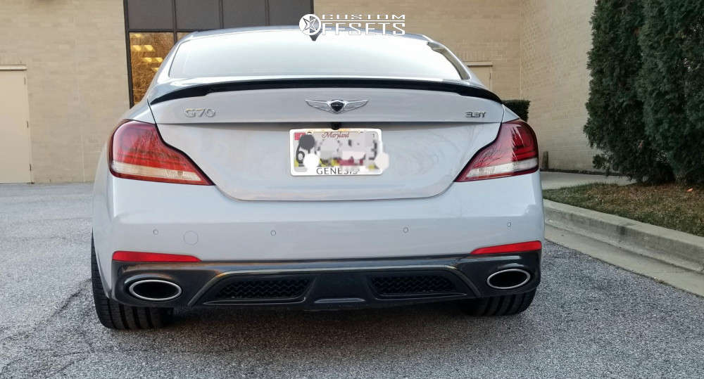 2019 Genesis G70 with 20x9 32 Vertini Rf1.3 and 245/35R20 Falken Azenis ...