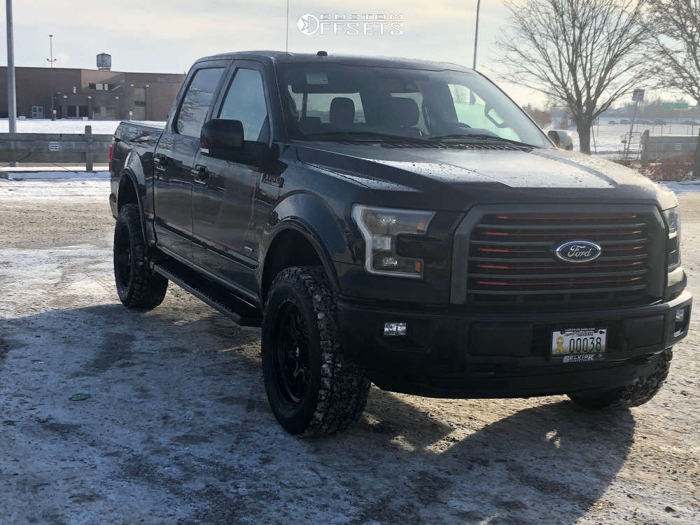 2016 Ford F-150 with 20x9 1 Fuel Tech and 285/60R20 Toyo Tires Open ...
