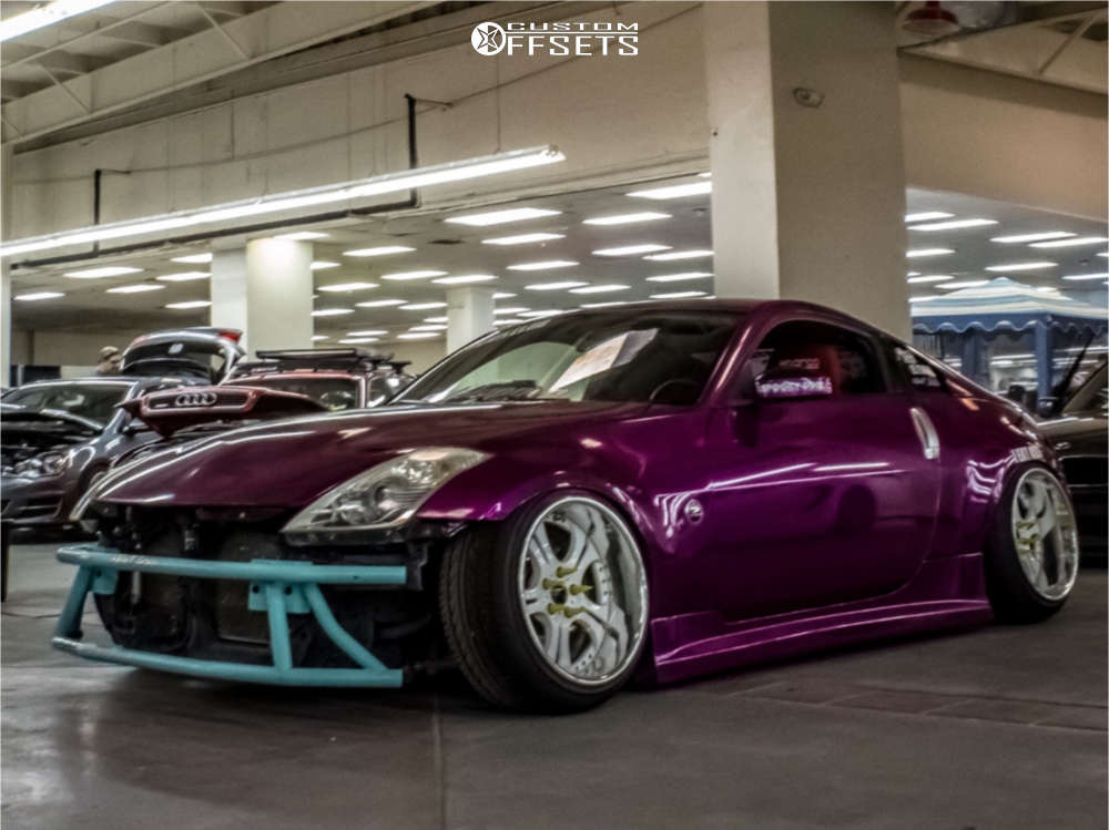 2007 Nissan 350Z Wheel Offset Poke Coilovers | 868092 | Custom Offsets
