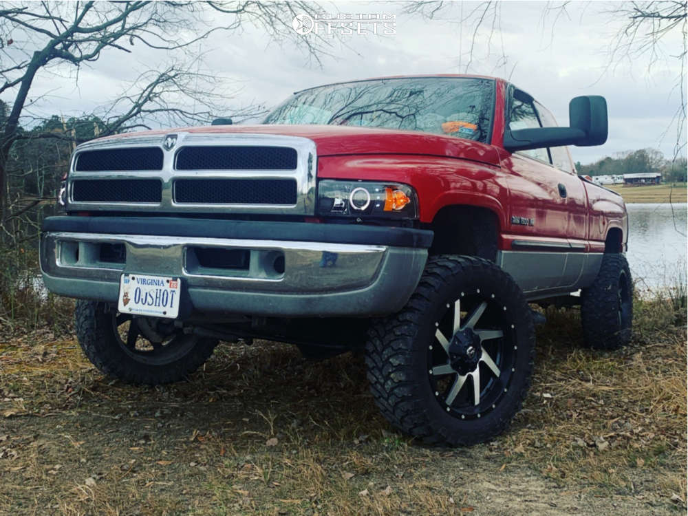 2001 Dodge Ram 1500 with 20x10 -10 Fuel Renegade and 33/12.5R20 RBP ...