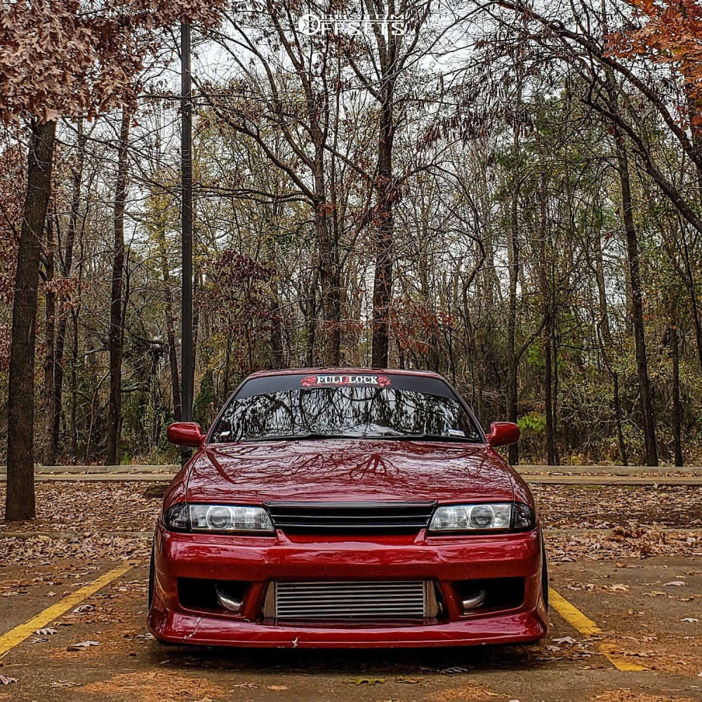 1992 Nissan Skyline R32 with 18x9.5 15 MB Wheels Battle and 215/40R18 ...