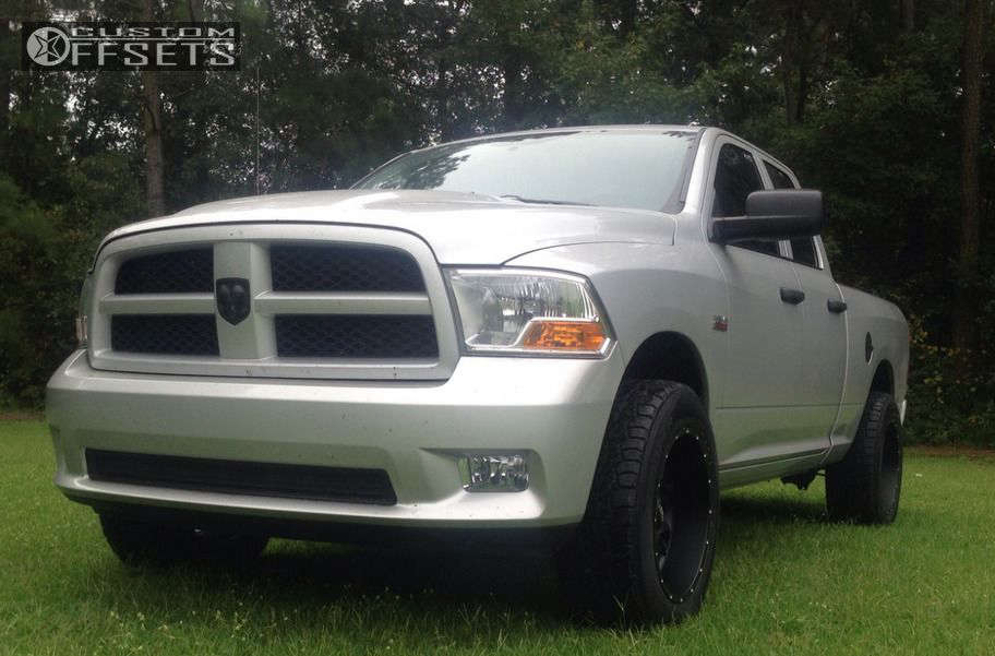 2012 Ram 1500 with 20x10 -25 Ultra Gunner and 275/60R20 Cooper ...