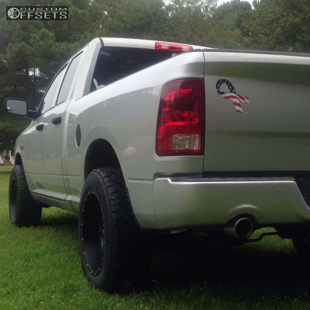 2012 Ram 1500 with 20x10 -25 Ultra Gunner and 275/60R20 Cooper ...