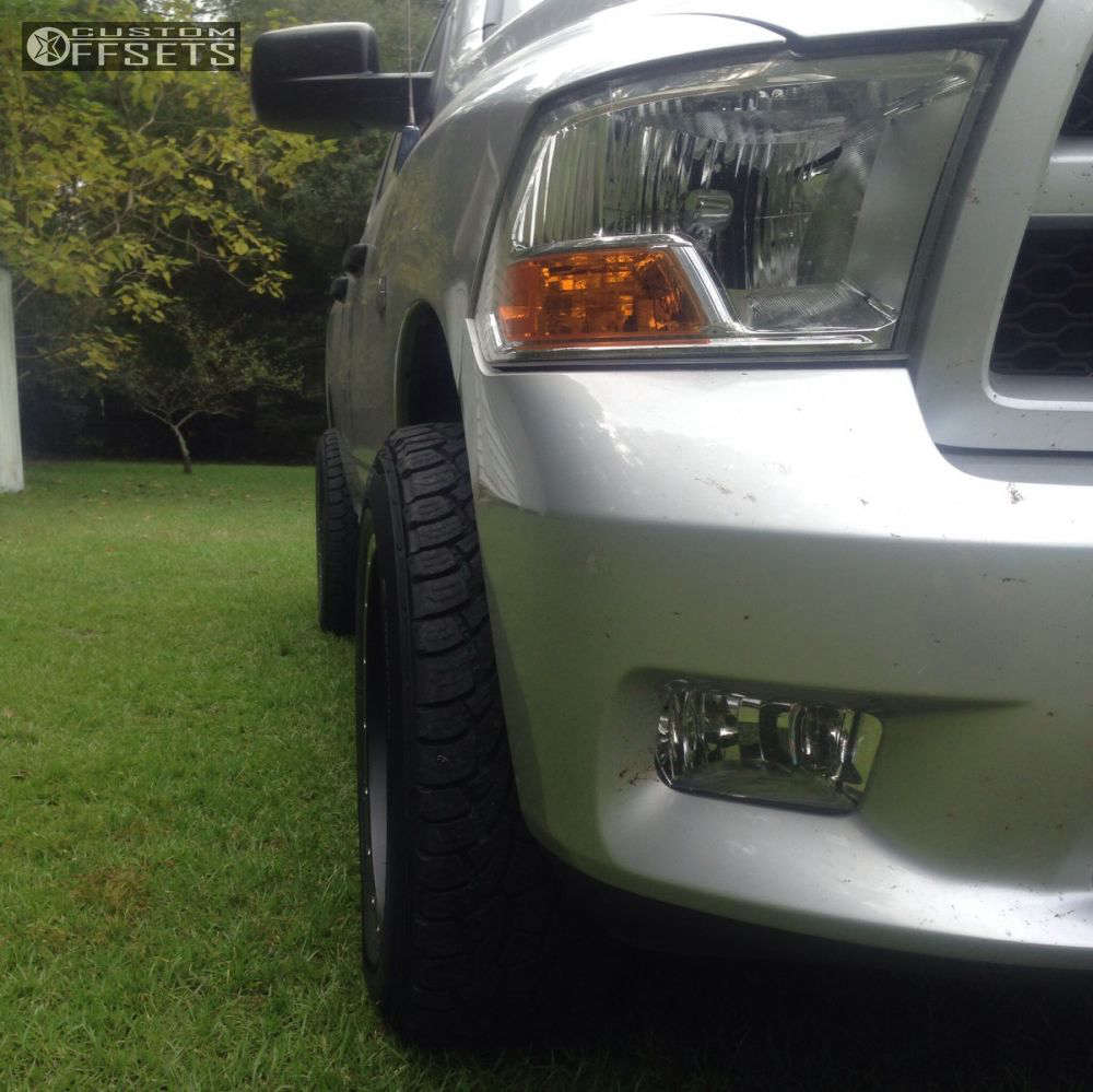 2012 Ram 1500 with 20x10 -25 Ultra Gunner and 275/60R20 Cooper ...