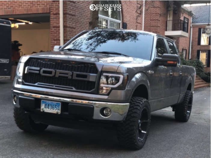 2014 Ford F-150 with 20x10 -18 Fuel Coupler and 33/12.5R20 RBP Repulsor ...