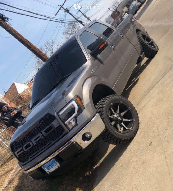 2014 Ford F-150 with 20x10 -18 Fuel Coupler and 33/12.5R20 RBP Repulsor ...