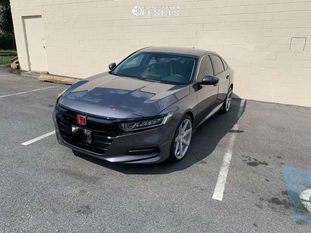 2018 Honda Accord with 20x9 42 Rohana Rc7 and 245/35R20 Continental ...