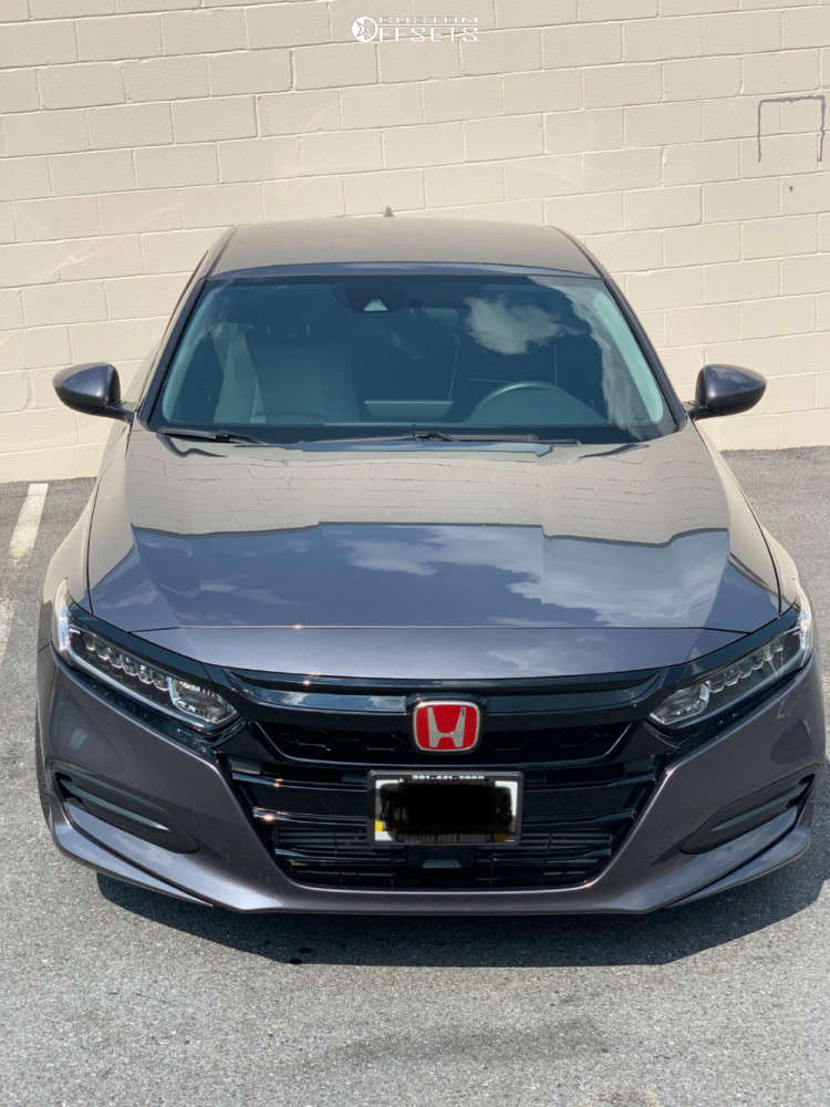 2018 Honda Accord with 20x9 42 Rohana Rc7 and 245/35R20 Continental ...