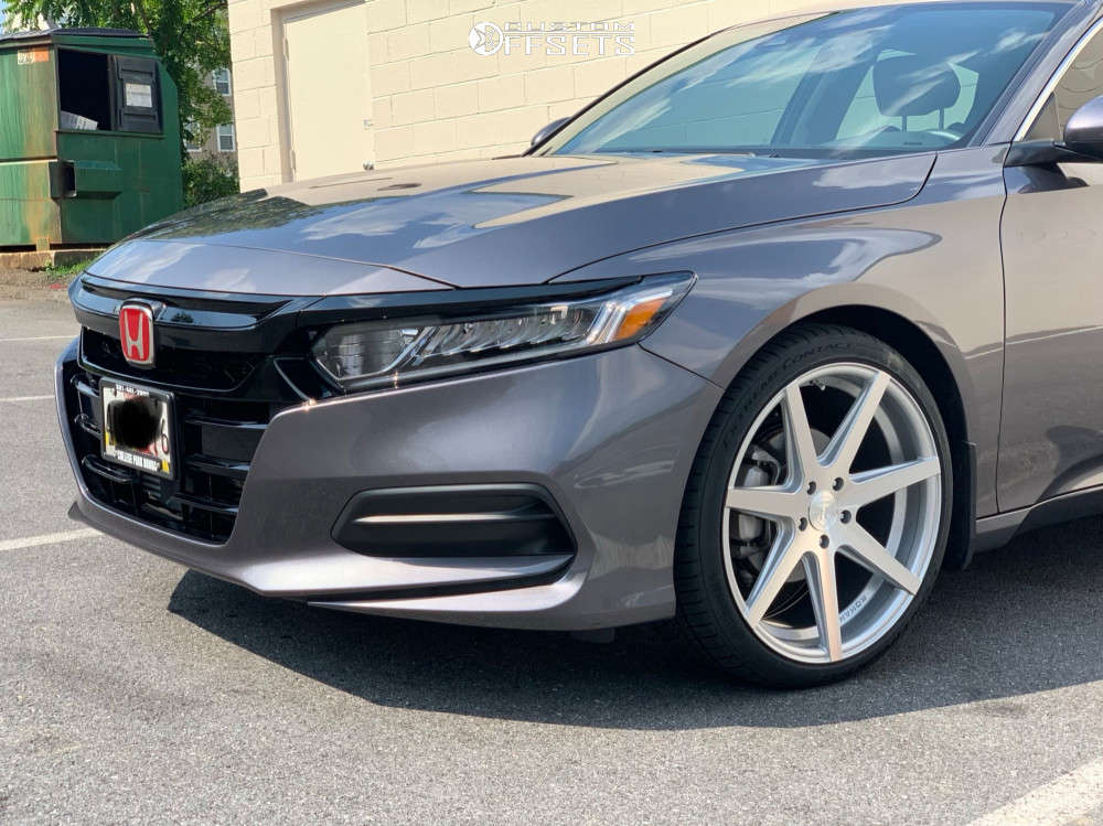 2018 Honda Accord with 20x9 42 Rohana Rc7 and 245/35R20 Continental ...