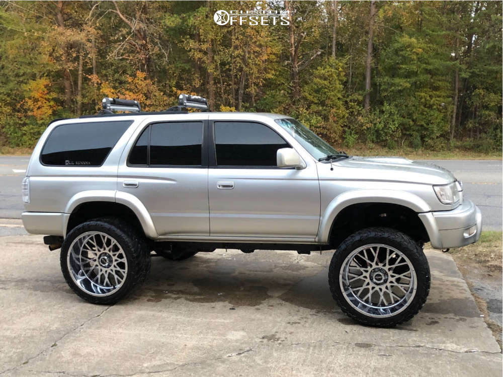 2001 Toyota 4Runner with 24x12 -51 Vision Rocker and 35/13.5R24 AMP Mud ...
