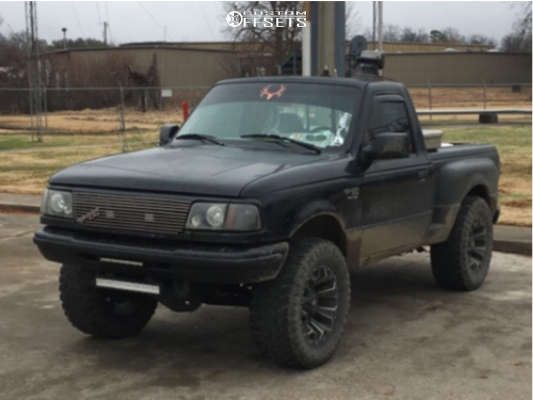 1994 Ford Ranger with 18x9 -19 Fuel Assault and 33/12.5R18 Atturo Trail ...