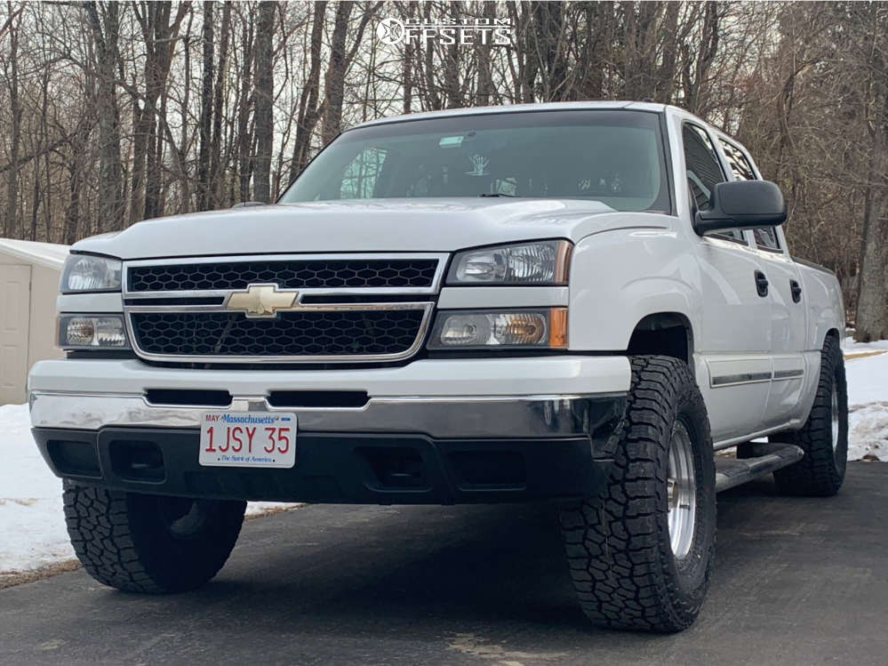 2006 Chevrolet Silverado 1500 with 17x8.5 0 Method Double Standard and ...