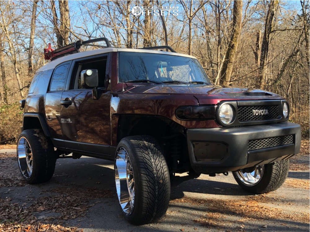 2007 Toyota FJ Cruiser with 24x12 -44 Hardcore Offroad Hc15 and 285 ...