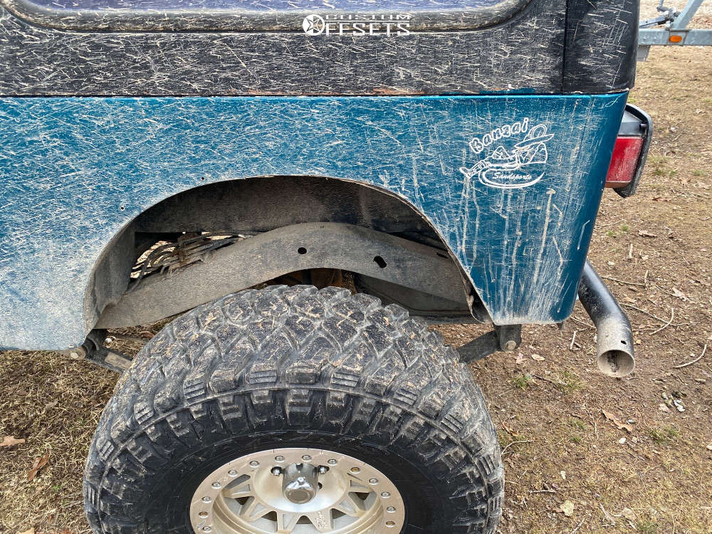 1995 Jeep Wrangler with 17x9 -14 Dirty Life Roadkill Race and 37/12 ...