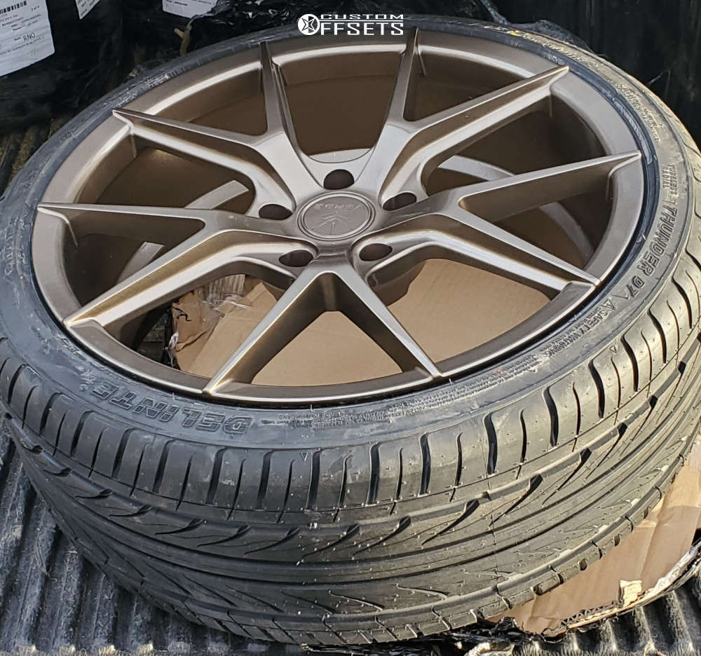 2014 Cadillac ATS with 19x8.5 30 Verde Axis and 235/35R19 Delinte Ds7 ...