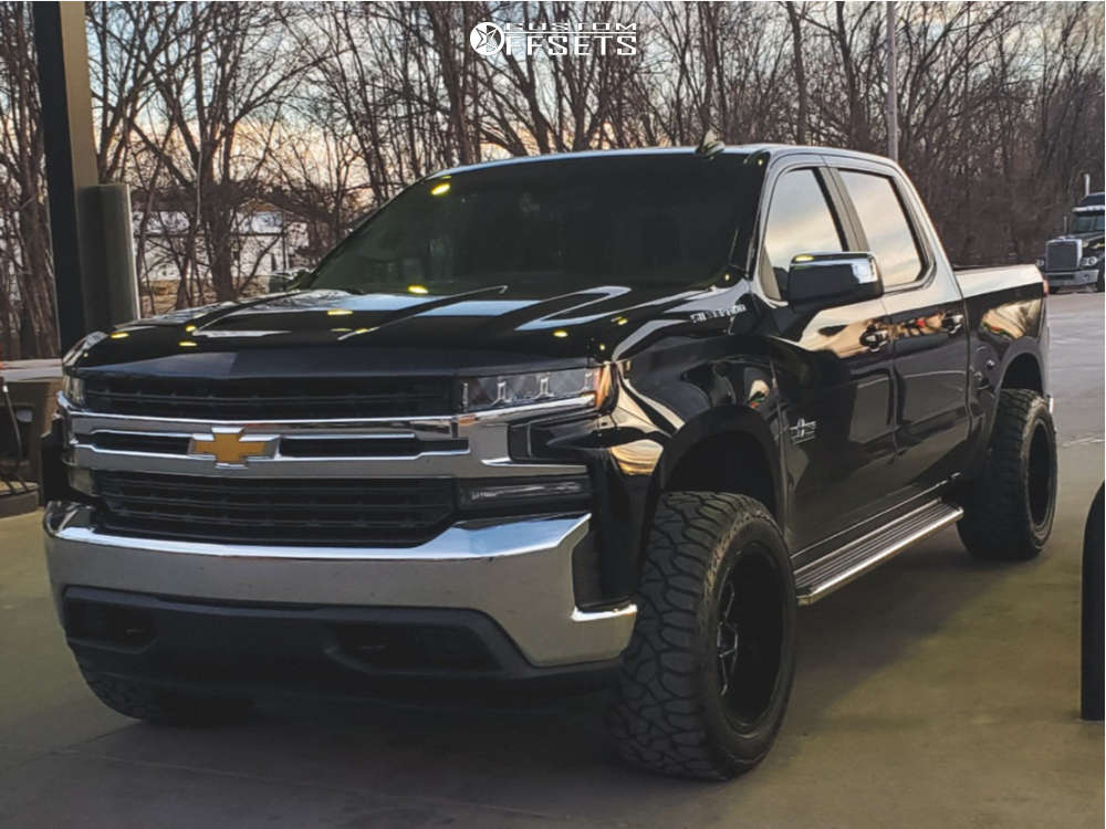 2019 Chevrolet Silverado 1500 with 20x12 -44 Ballistic Atomic and 305 ...