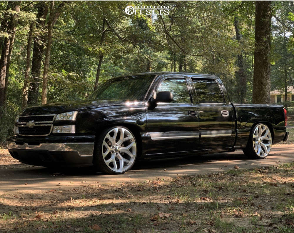 Lowered Silverado On Snowflakes