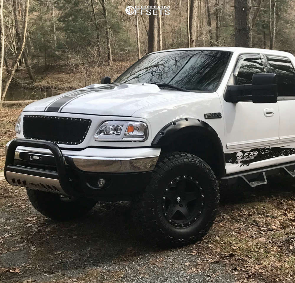 2001 Ford F-150 with 17x8.5 10 American Racing ATX Ax194 and 35/12.5R17 ...