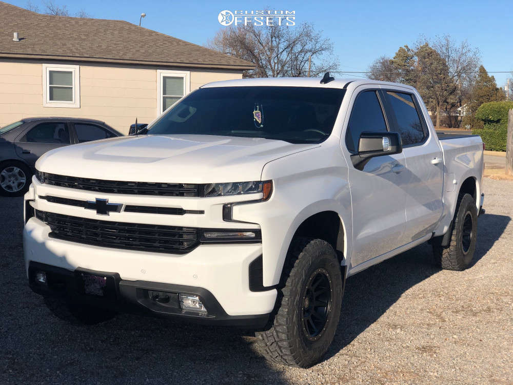 2019 Chevrolet Silverado 1500 with 17x8.5 Icon Alloys Compression and ...