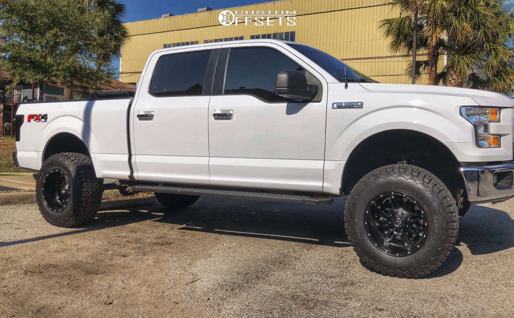 2016 Ford F-150 with 18x12 -44 Fuel Hostage and 35/12.5R18 BFGoodrich ...