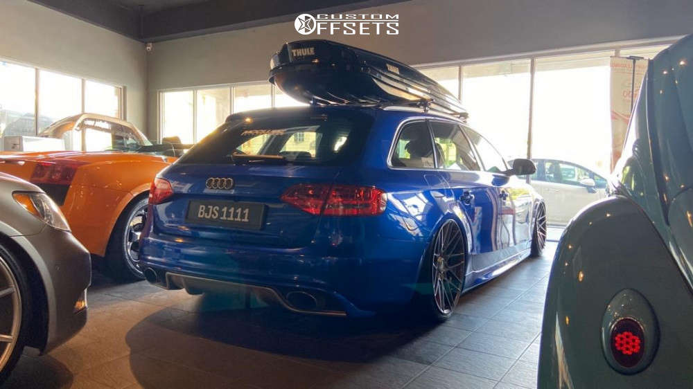 2008 Audi A4 with 20x10 35 Rotiform Rse and 235/35R20 Achilles Atr ...