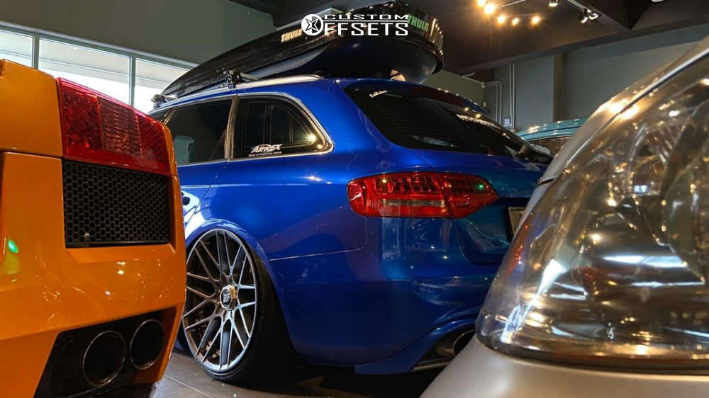 2008 Audi A4 with 20x10 35 Rotiform Rse and 235/35R20 Achilles Atr ...