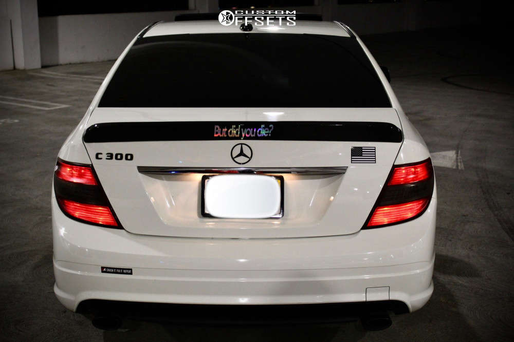 2011 Mercedes-Benz C300 with 17x7.5 38 Vision Cross and 225/45R17 Toyo ...