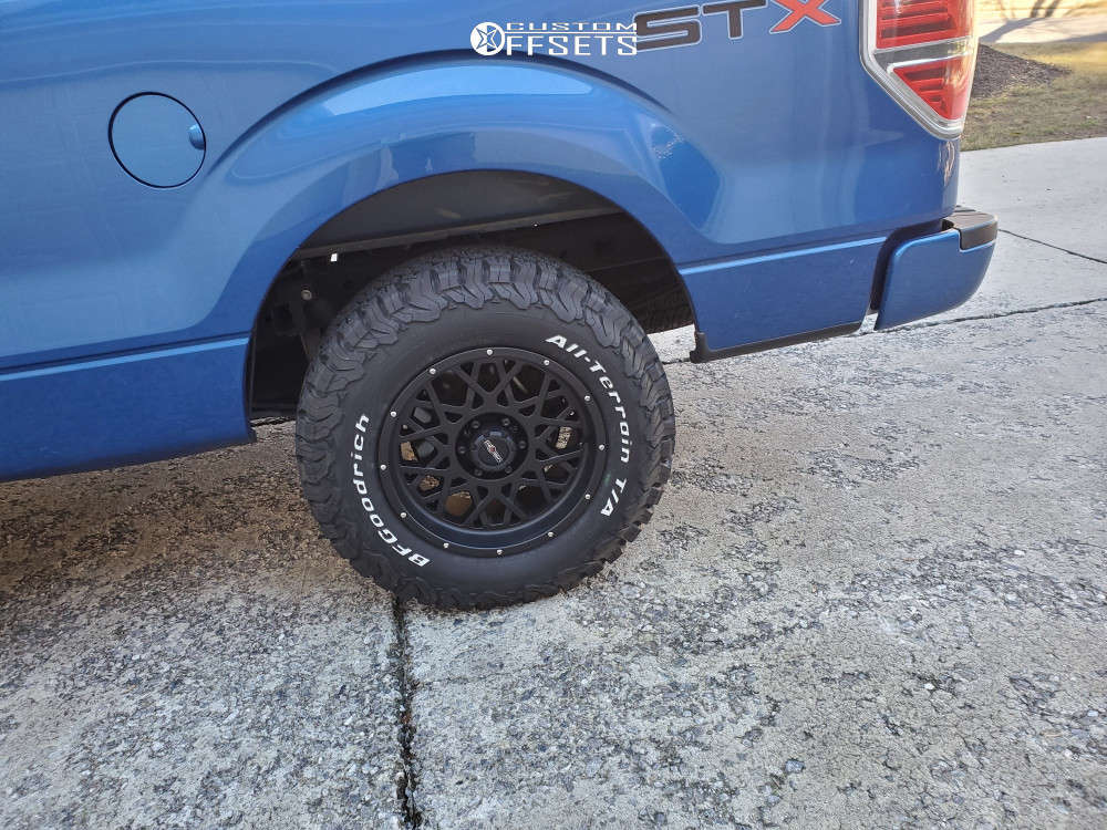 2013 Ford F-150 with 18x9 12 Vision Rocker and 275/70R18 BFGoodrich All ...