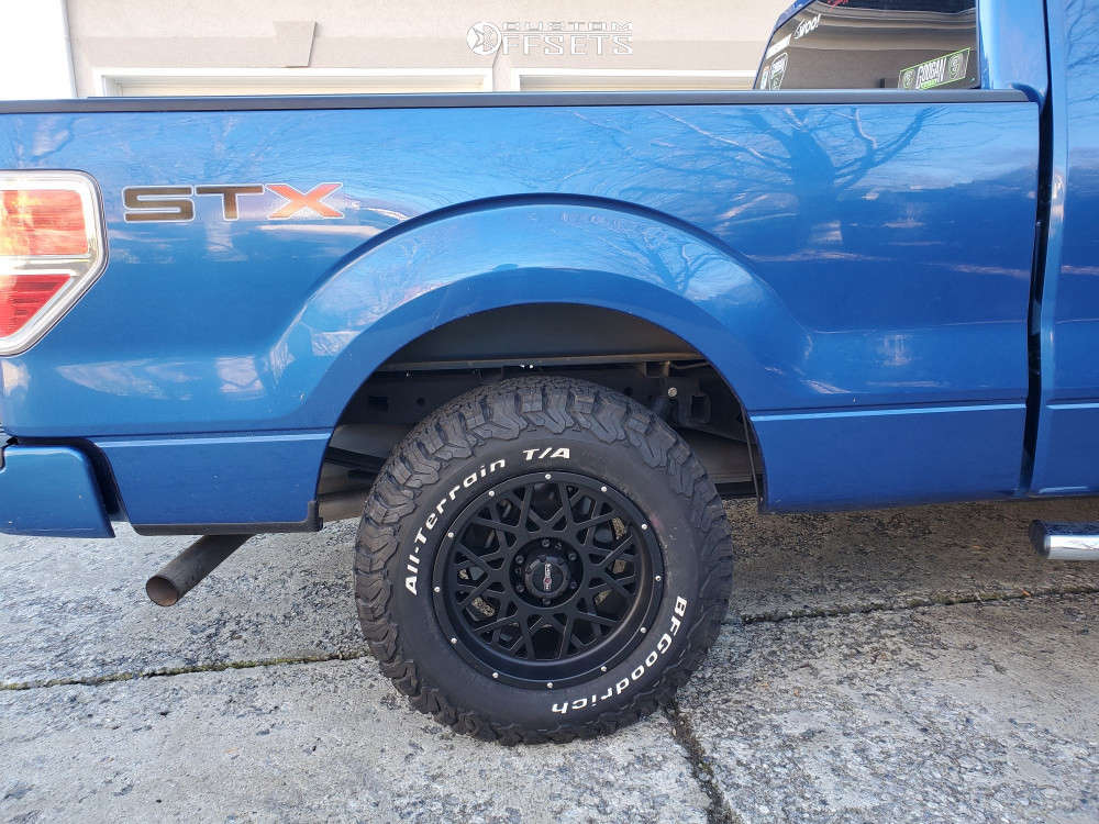 2013 Ford F-150 with 18x9 12 Vision Rocker and 275/70R18 BFGoodrich All ...