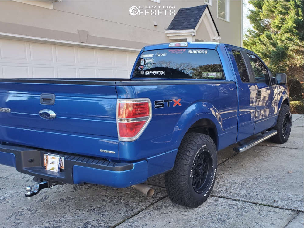 2013 Ford F-150 with 18x9 12 Vision Rocker and 275/70R18 BFGoodrich All ...
