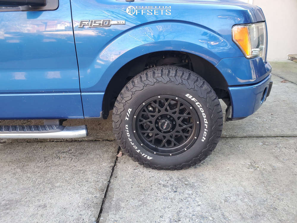 2013 Ford F-150 with 18x9 12 Vision Rocker and 275/70R18 BFGoodrich All ...